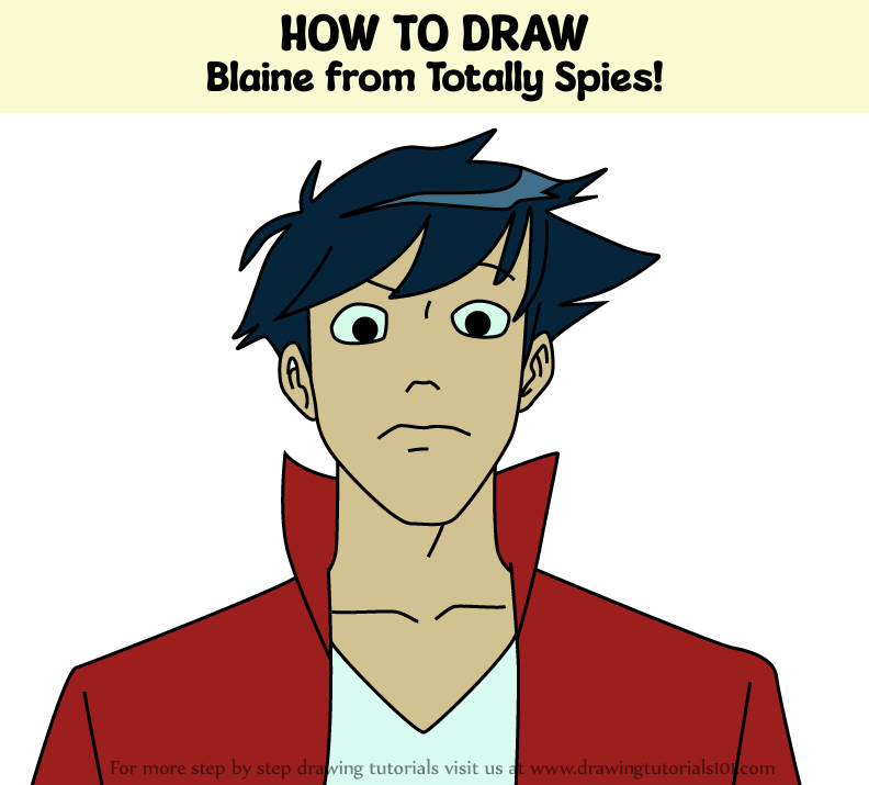 How to Draw Blaine from Totally Spies! (Totally Spies!) Step by Step ...