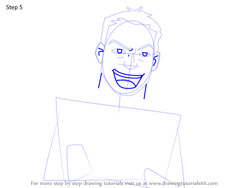 How to Draw Brock Williams from Totally Spies! (Totally Spies!) Step by ...