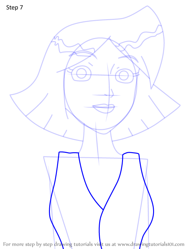 How to Draw Clover from Totally Spies! (Totally Spies!) Step by Step ...