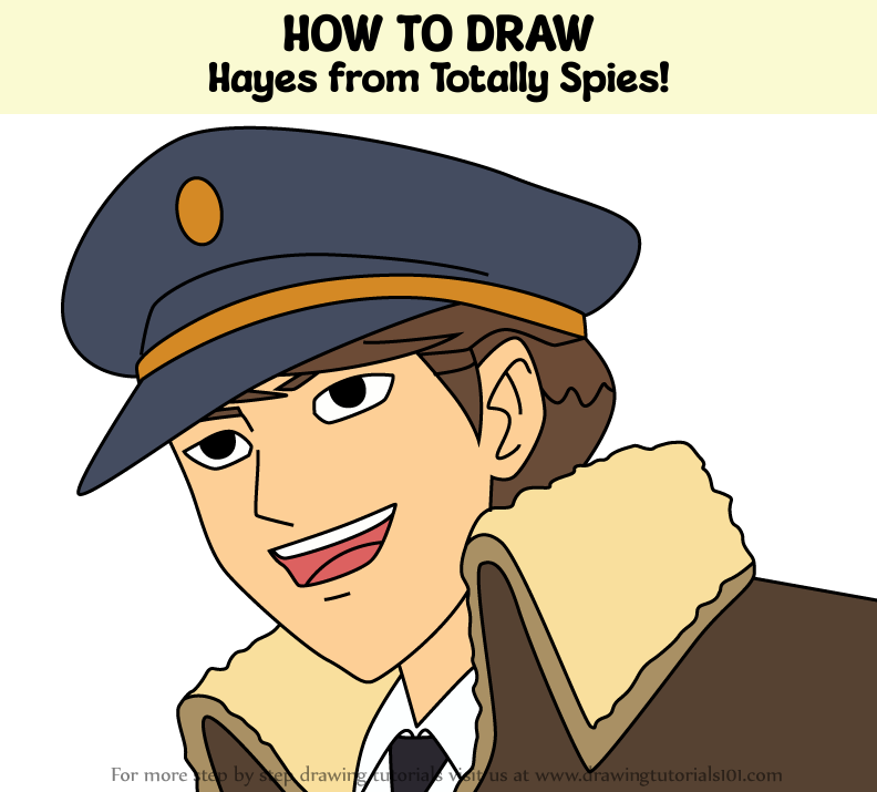 How to Draw Hayes from Totally Spies! (Totally Spies!) Step by Step ...