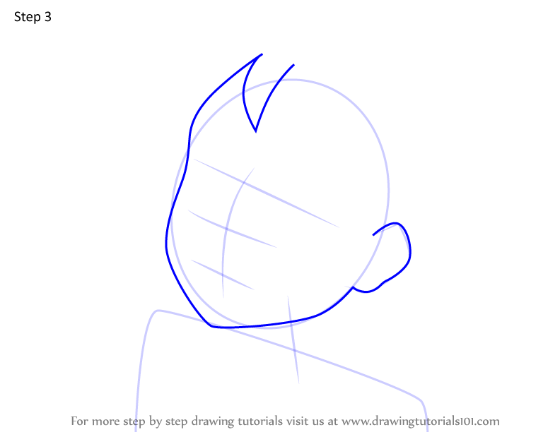 How to Draw Jason Hightower from Totally Spies! (Totally Spies!) Step ...