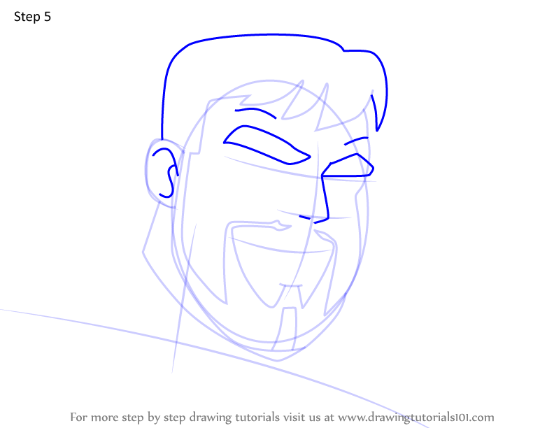 How to Draw John Smith from Totally Spies! (Totally Spies!) Step by ...