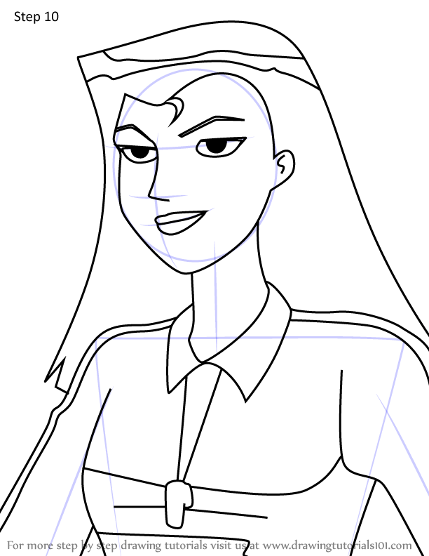 How to Draw Margaret Nussbaum from Totally Spies! (Totally Spies!) Step ...