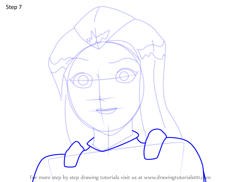 How to Draw Samantha from Totally Spies! (Totally Spies!) Step by Step ...