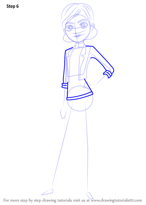 How to Draw Claire Nuñez from Trollhunters (Trollhunters) Step by Step ...