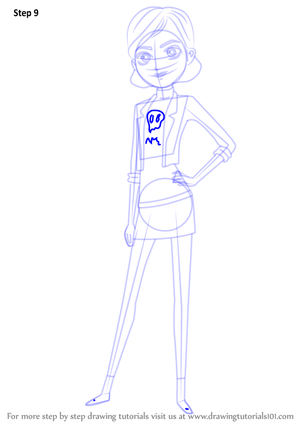 How to Draw Claire Nuñez from Trollhunters (Trollhunters) Step by Step ...