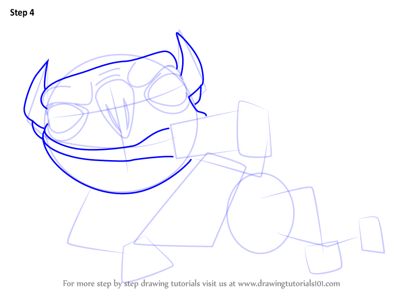 How to Draw NotEnrique from Trollhunters (Trollhunters) Step by Step ...