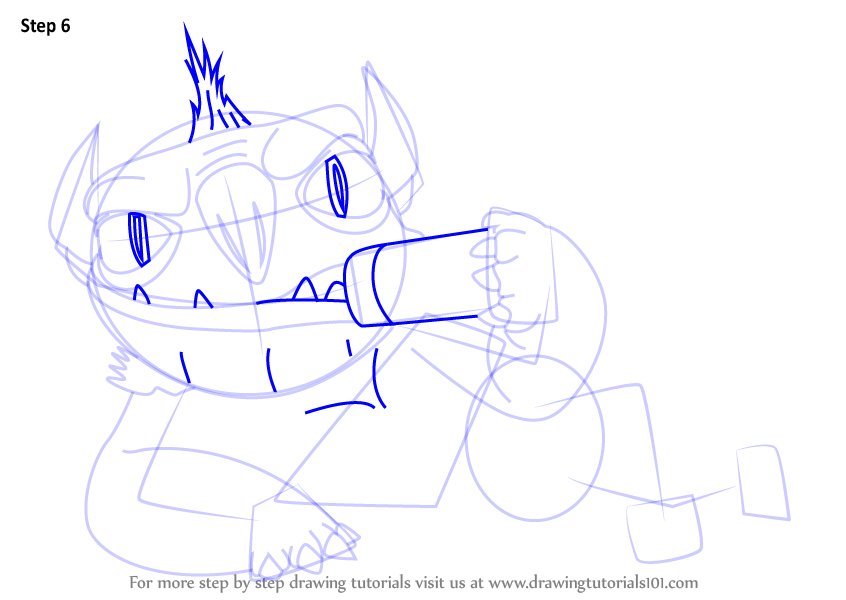 How to Draw NotEnrique from Trollhunters (Trollhunters) Step by Step ...