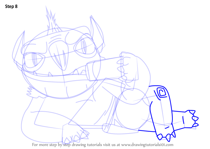 How to Draw NotEnrique from Trollhunters (Trollhunters) Step by Step ...