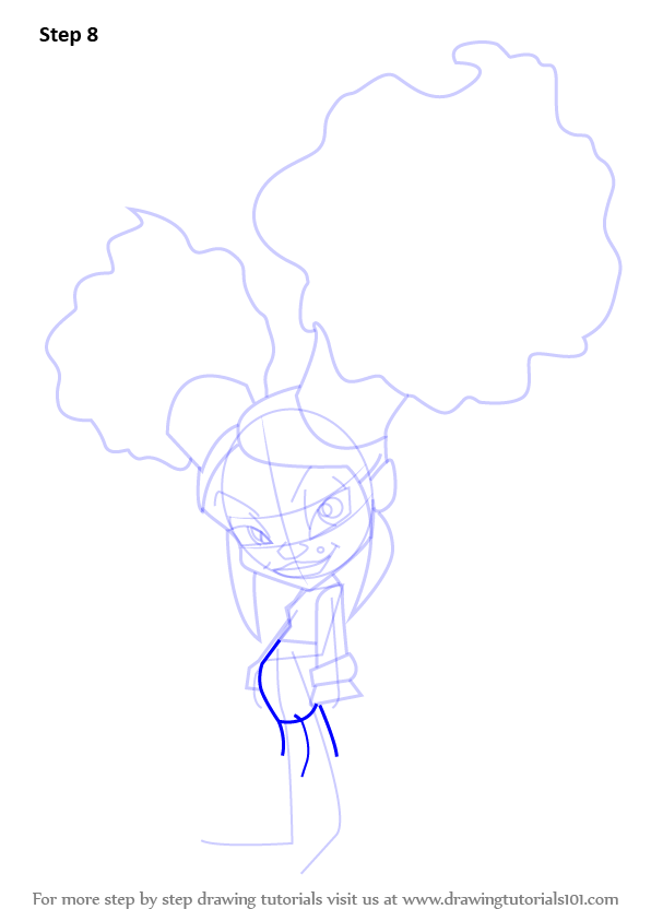 How to Draw Onyx Von Trollenberg from Trollz (Trollz) Step by Step ...
