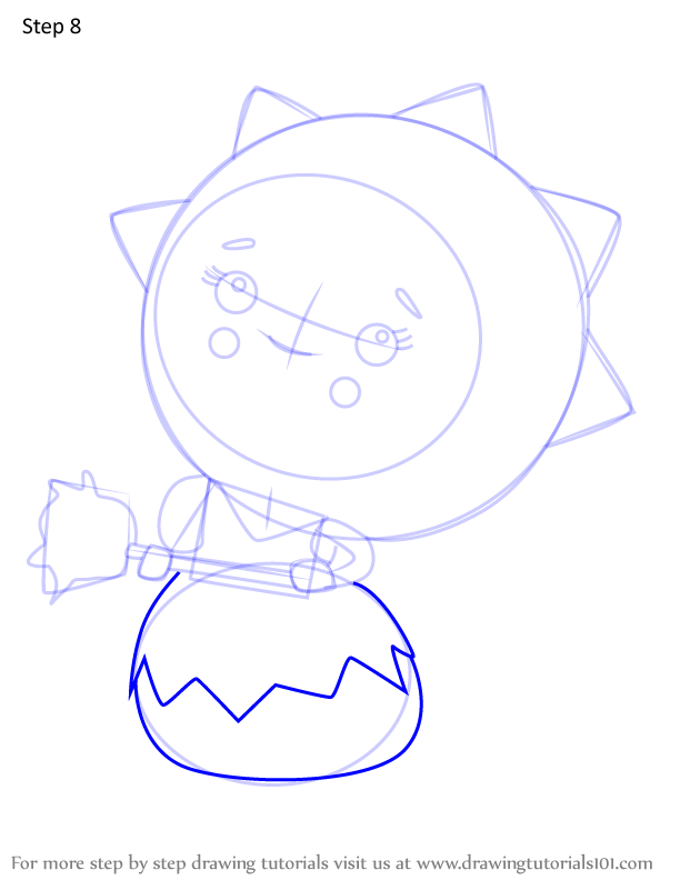 How To Draw Easy Cartoon Queen