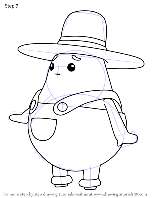 How to Draw Farmer Mosser from True and the Rainbow Kingdom (True and ...