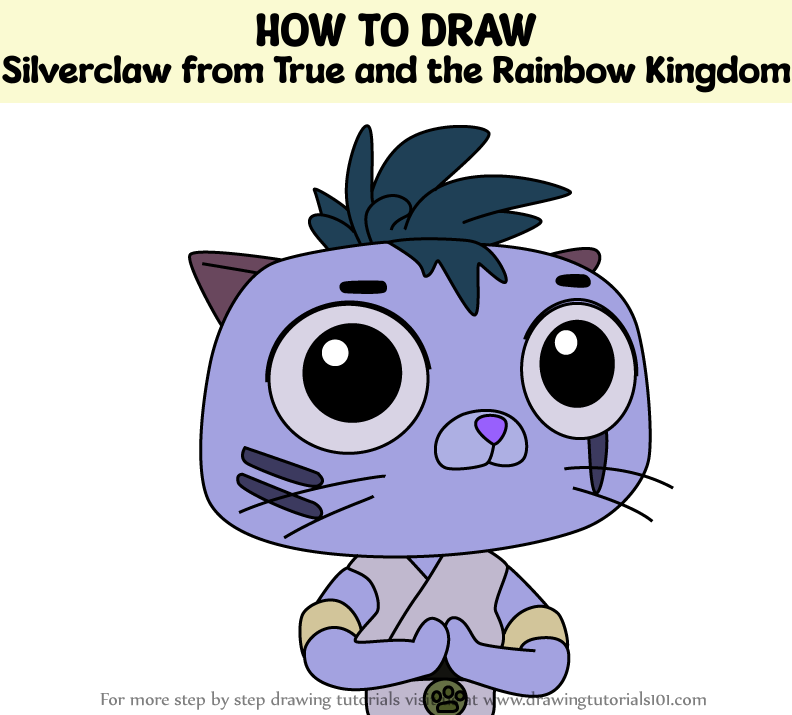 How to Draw Silverclaw from True and the Rainbow Kingdom (True and the ...