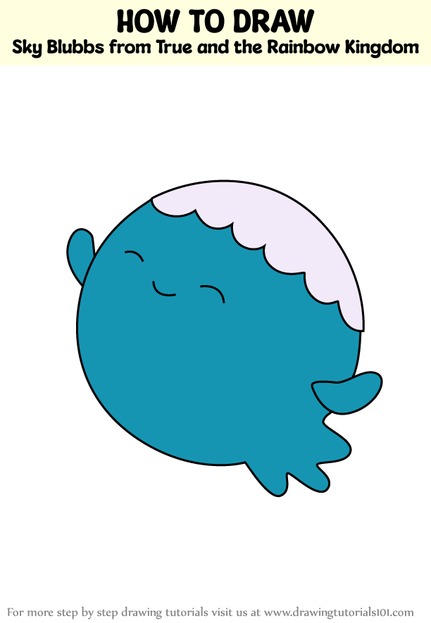 How to Draw Sky Blubbs from True and the Rainbow Kingdom (True and the ...