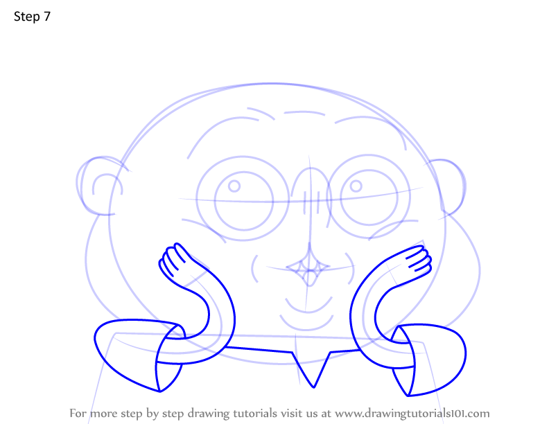 How to Draw Borbo from Twelve Forever (Twelve Forever) Step by Step ...