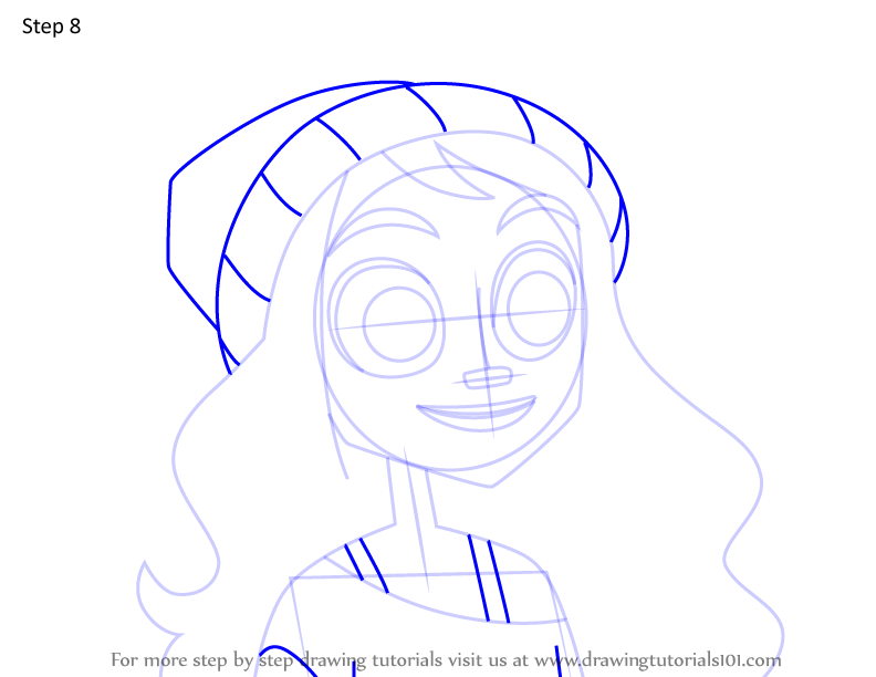 How to Draw Conelly from Twelve Forever (Twelve Forever) Step by Step ...
