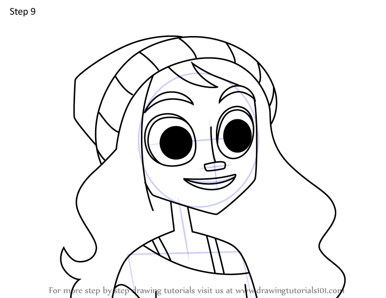 How to Draw Conelly from Twelve Forever (Twelve Forever) Step by Step ...