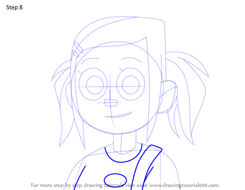How to Draw Gwen from Twelve Forever (Twelve Forever) Step by Step ...