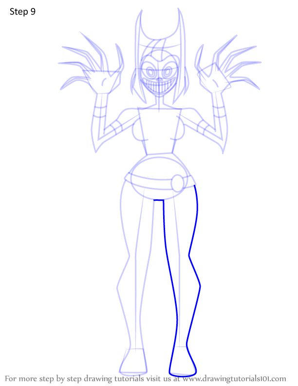 How to Draw The Butt Witch from Twelve Forever (Twelve Forever) Step by ...