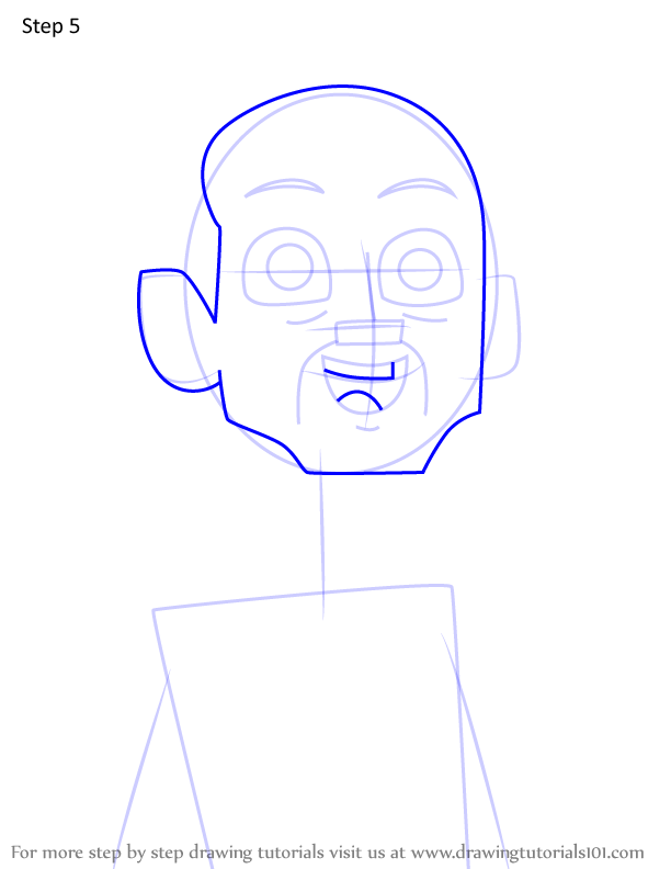 How to Draw Uncle Paul from Twelve Forever (Twelve Forever) Step by ...