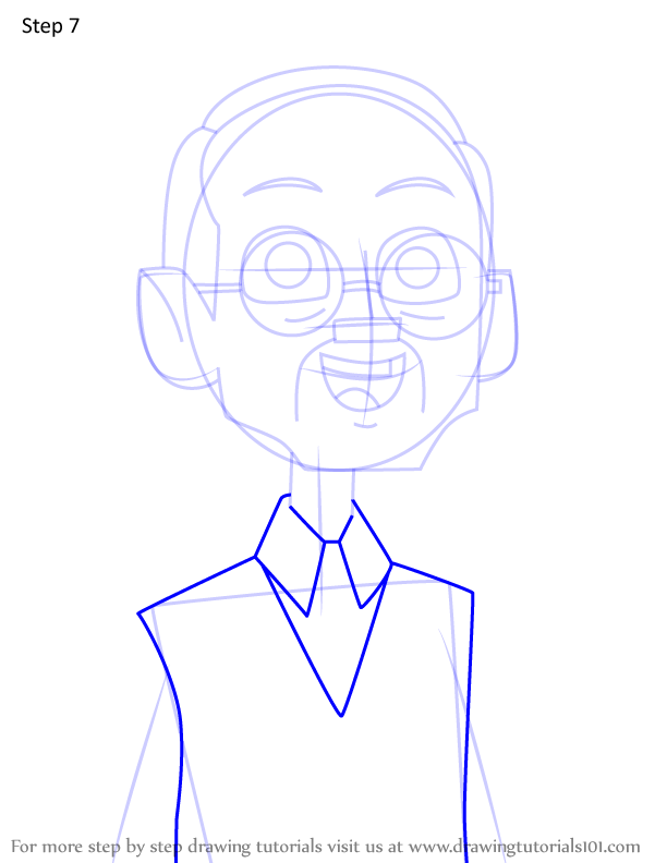 How to Draw Uncle Paul from Twelve Forever (Twelve Forever) Step by ...