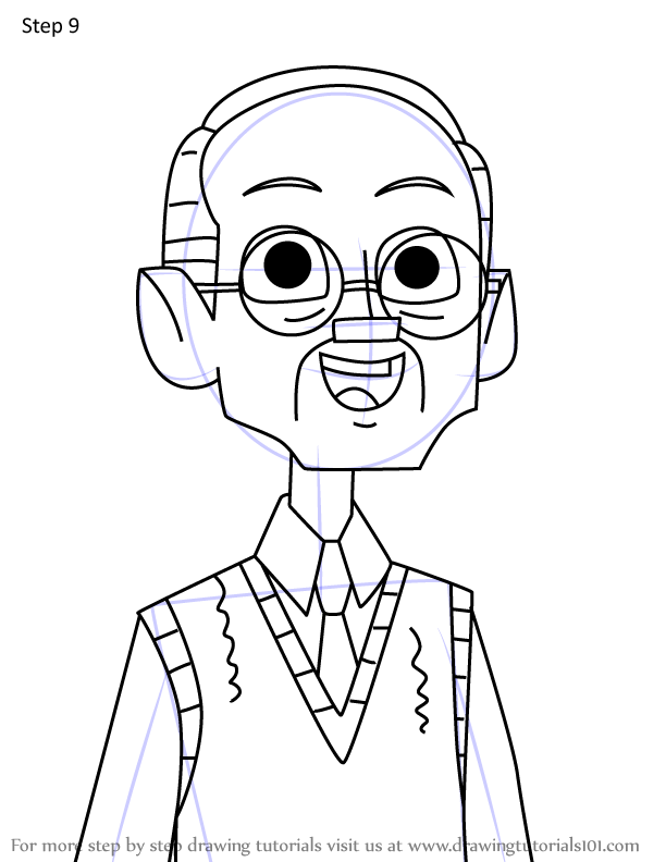 How to Draw Uncle Paul from Twelve Forever (Twelve Forever) Step by ...