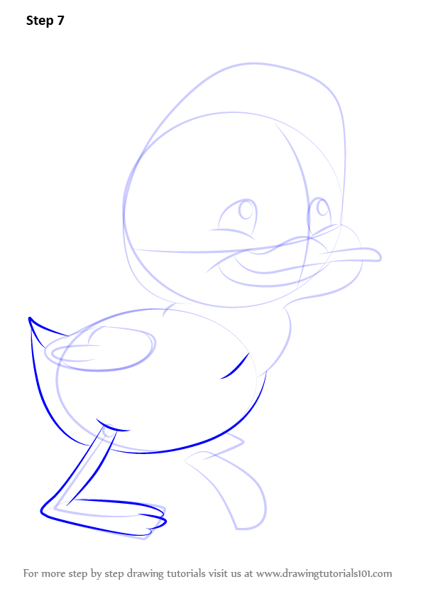 How To Draw A Baby Duck