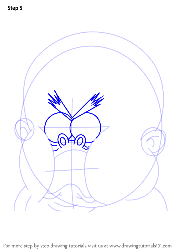 How to Draw Crazy Baby from Uncle Grandpa (Uncle Grandpa) Step by Step ...