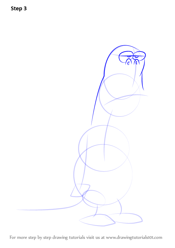 How to Draw Mr. Gus from Uncle Grandpa (Uncle Grandpa) Step by Step ...