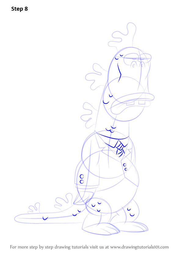 How to Draw Mr. Gus from Uncle Grandpa (Uncle Grandpa) Step by Step ...