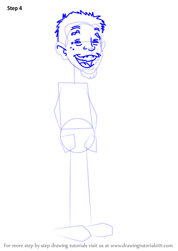 How to Draw Dan from Undergrads (Undergrads) Step by Step ...