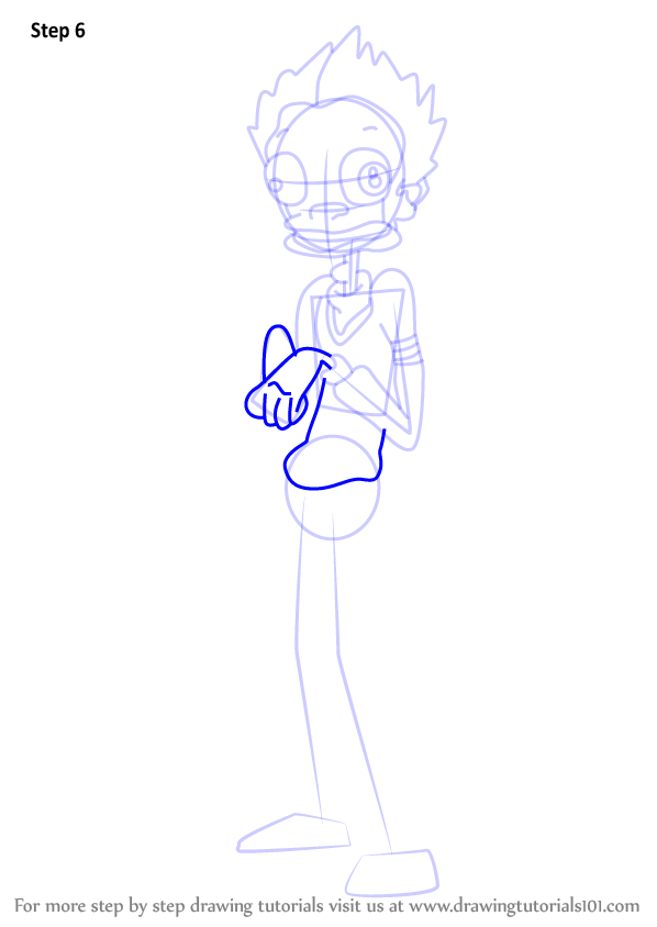 How to Draw Gimpy from Undergrads (Undergrads) Step by Step ...