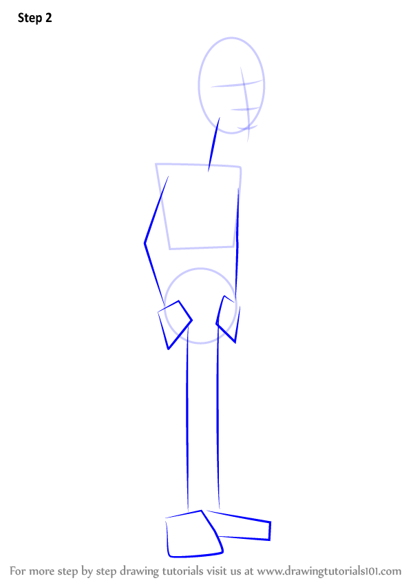 How to Draw Kruger from Undergrads (Undergrads) Step by Step ...