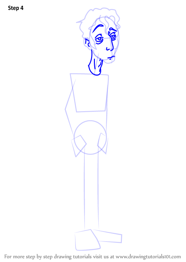 How to Draw Kruger from Undergrads (Undergrads) Step by Step ...