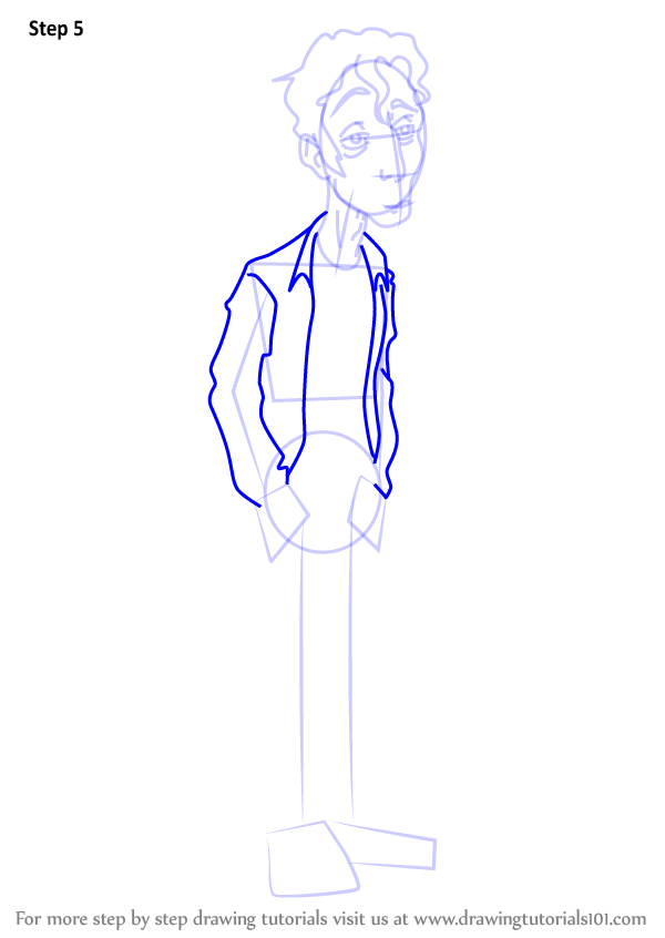 How to Draw Kruger from Undergrads (Undergrads) Step by Step ...