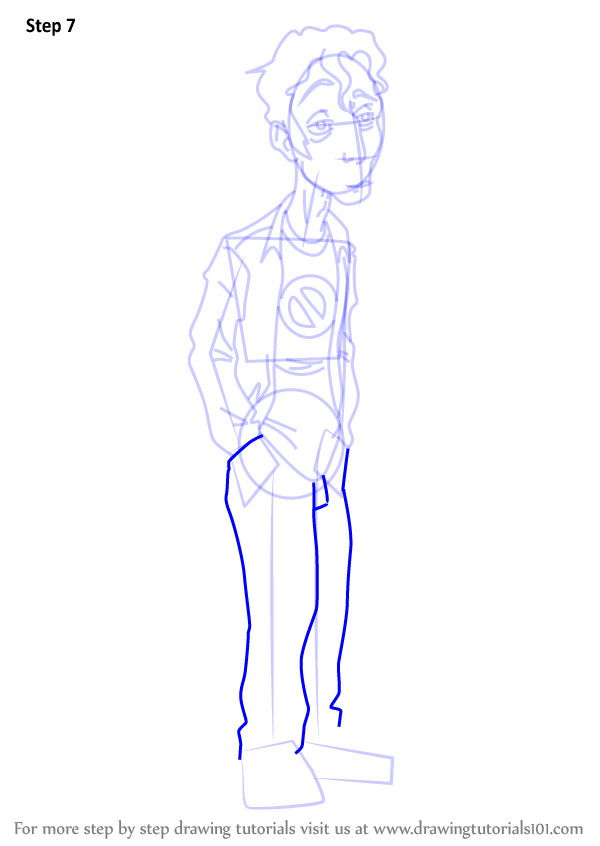 How to Draw Kruger from Undergrads (Undergrads) Step by Step ...