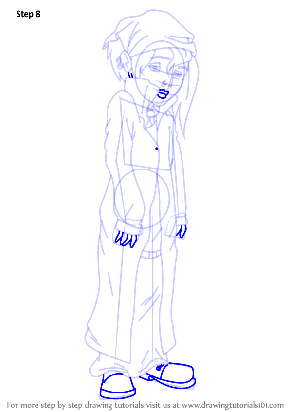 How to Draw SHE PRIME from Undergrads (Undergrads) Step by Step ...