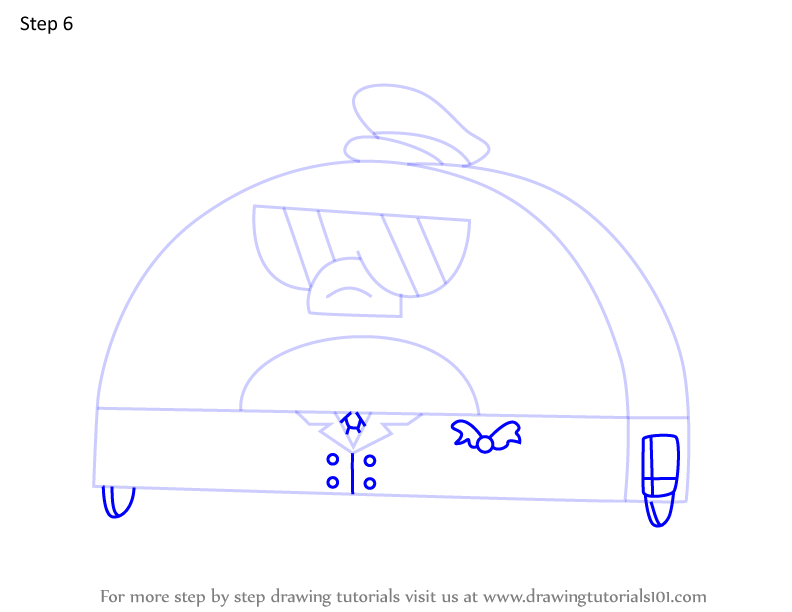 How to Draw Captain Short from Unikitty! (Unikitty!) Step by Step ...