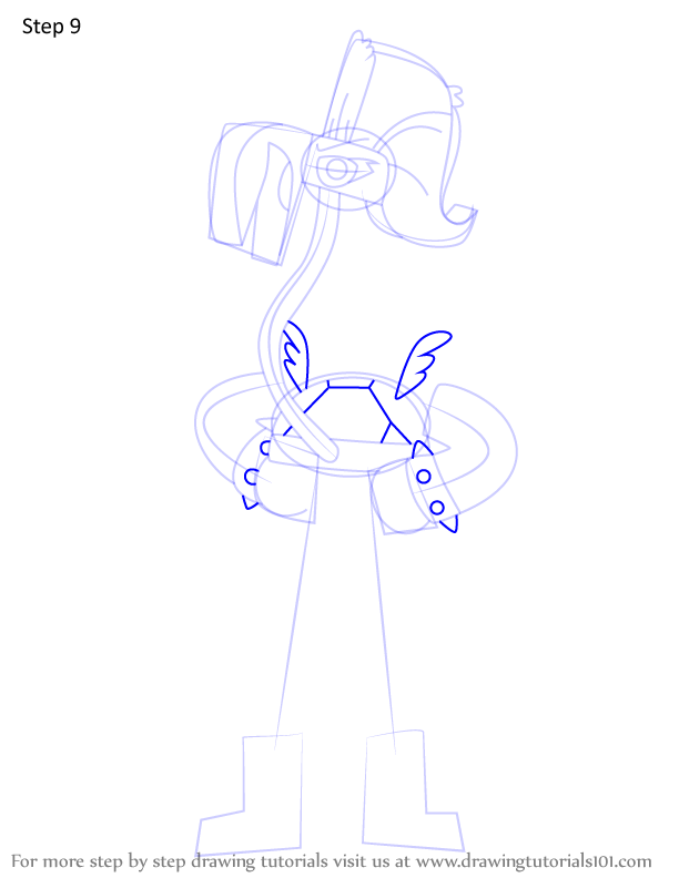 How to Draw Flamurtle from Unikitty! (Unikitty!) Step by Step ...