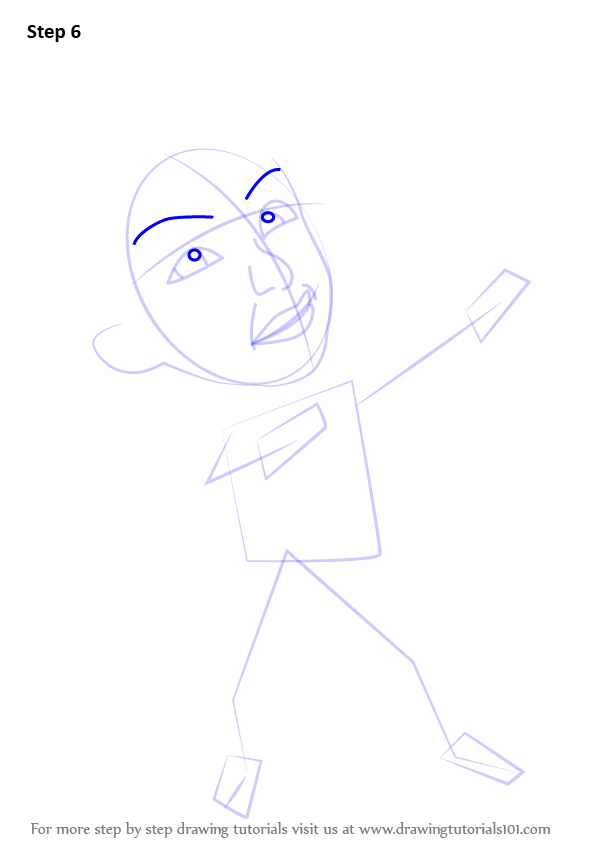 How to Draw Jarjit from Upin & Ipin (Upin & Ipin) Step by Step ...