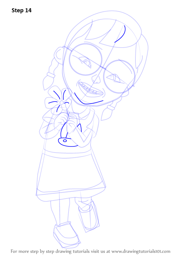 How to Draw Mei Mei from Upin & Ipin (Upin & Ipin) Step by Step ...
