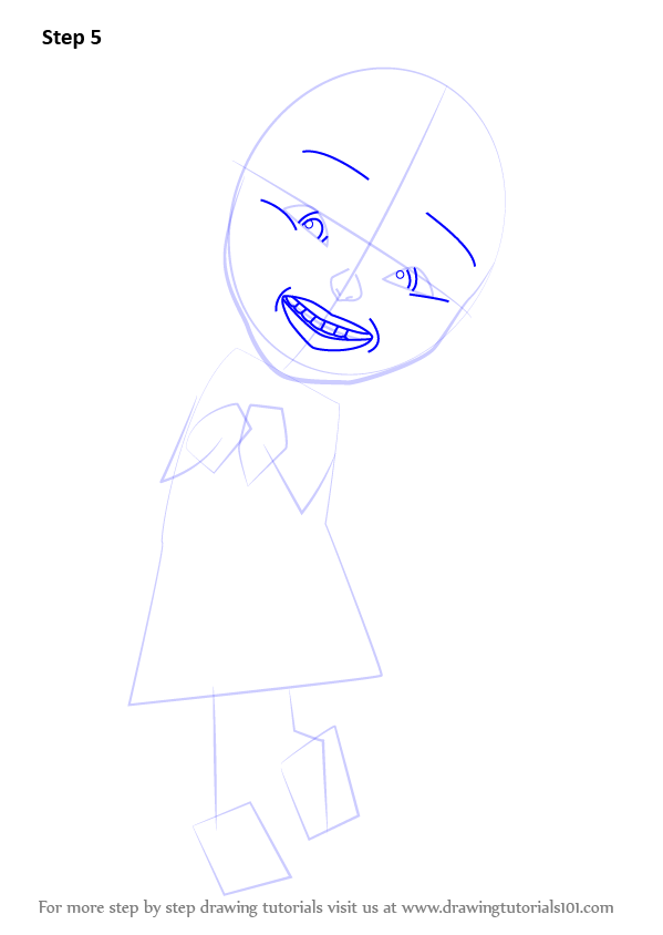 How to Draw Mei Mei from Upin & Ipin (Upin & Ipin) Step by Step ...