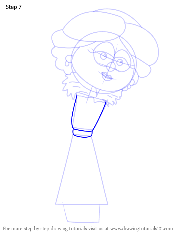 How to Draw Julia Rhubarb from VeggieTales in the City (VeggieTales in ...