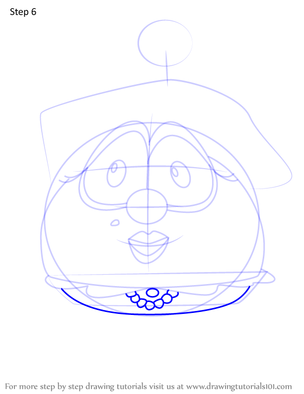 How to Draw Madame Blueberry from VeggieTales in the City (VeggieTales ...