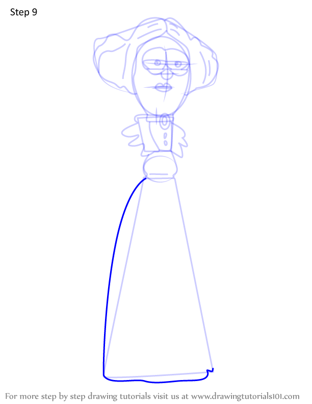 How to Draw Miss Minchin from VeggieTales in the City (VeggieTales in ...