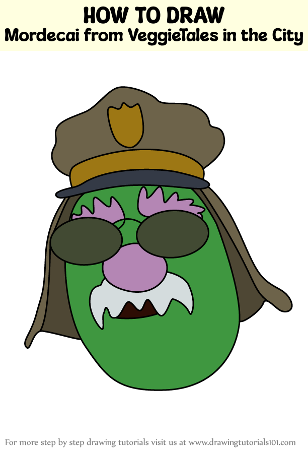 How to Draw Mordecai from VeggieTales in the City (VeggieTales in the ...
