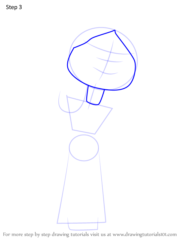 How to Draw Petunia Rhubarb from VeggieTales in the City (VeggieTales ...