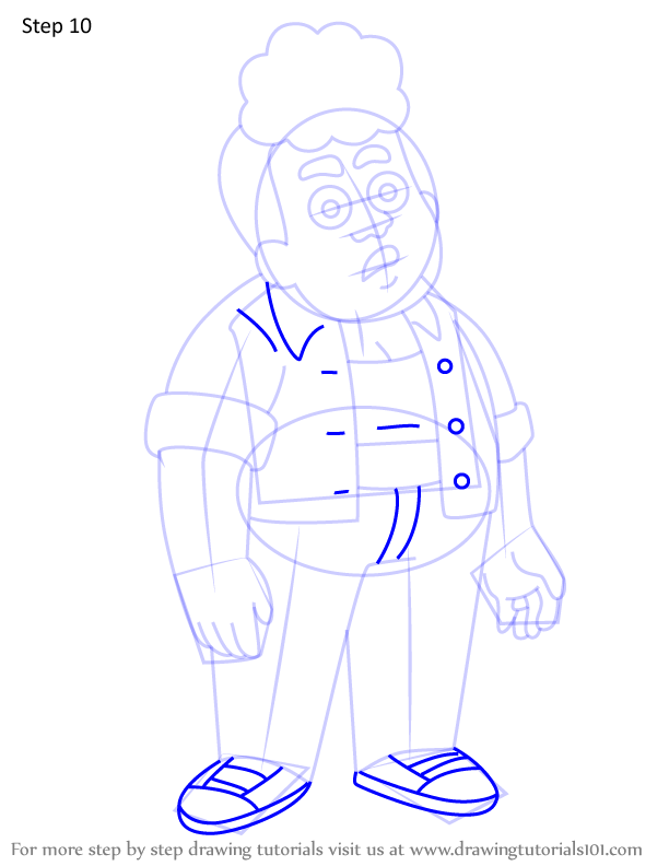 How to Draw Alex from Victor and Valentino (Victor and Valentino) Step ...