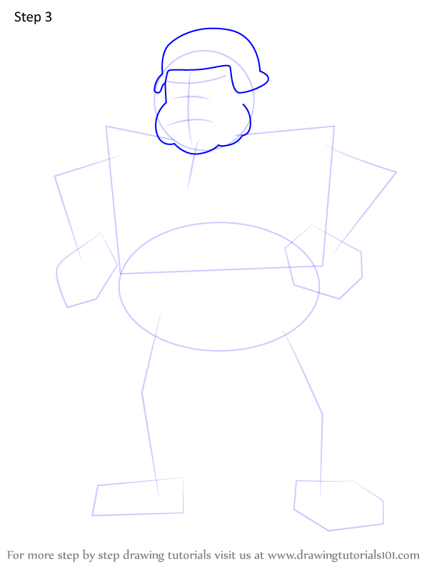 How to Draw El General from Victor and Valentino (Victor and Valentino ...