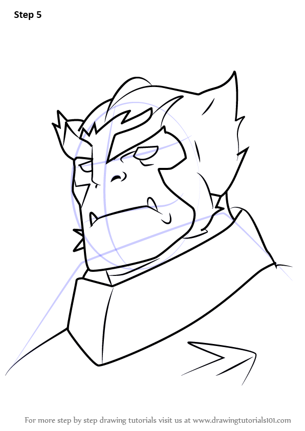 How to Draw Commander Prorok from Voltron - Legendary Defender (Voltron ...